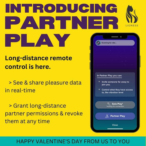 Introducing: Long Distance Remote Control for the Lioness Smart Vibrat