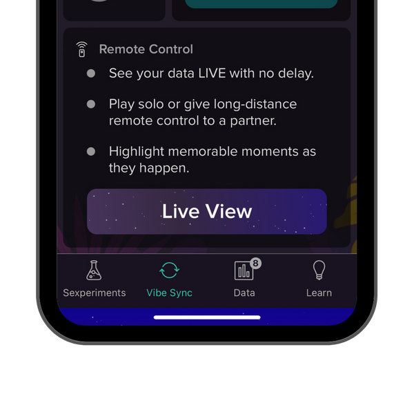 Lioness Smart Vibrator Live View 101